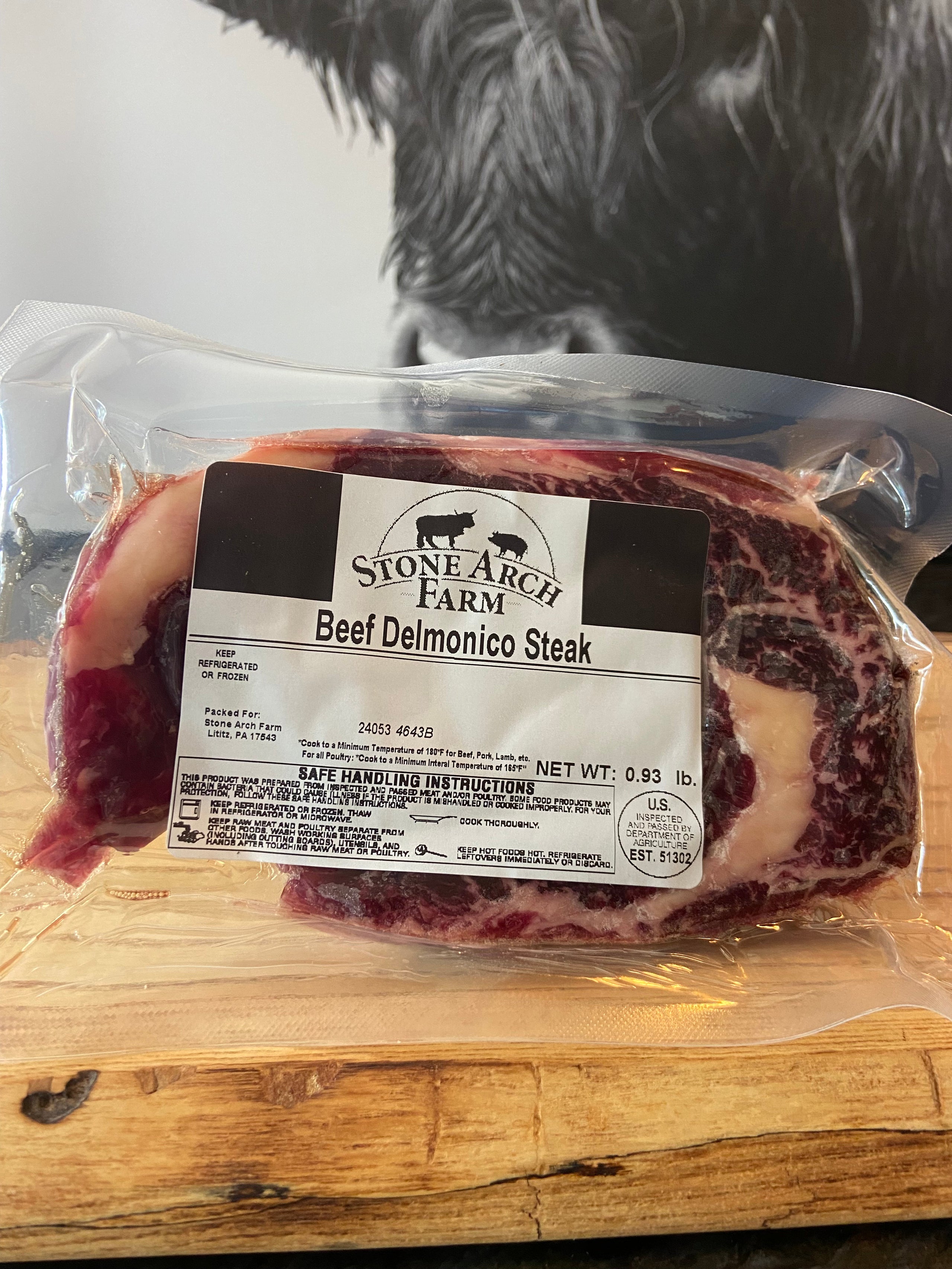 Beef Delmonico Steak | Stone Arch Farm